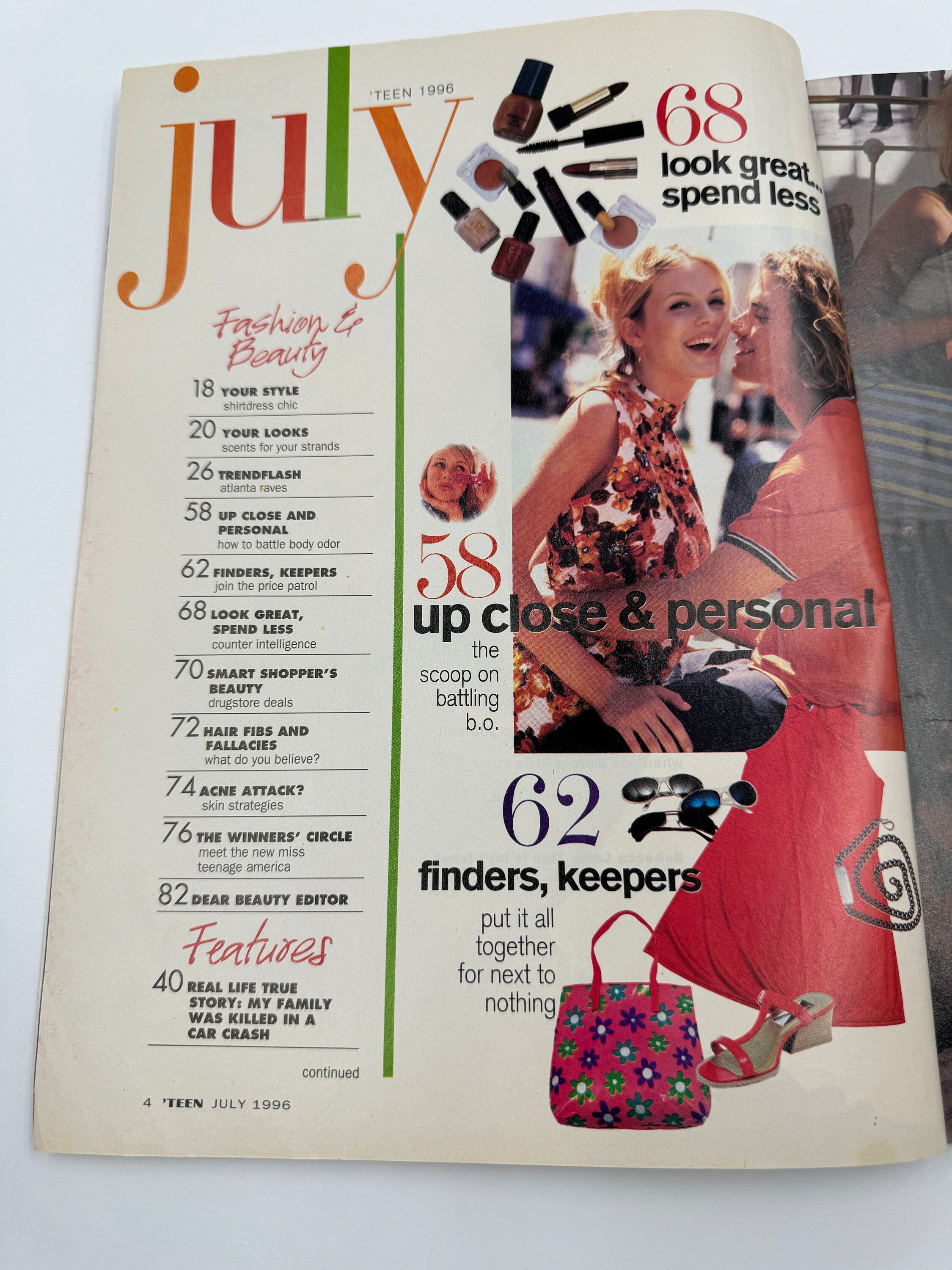 JULY 1997 TEEN MAGAZINE, Y2K Nostalgia - Etsy