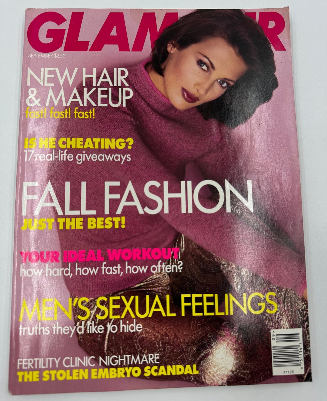 SEPTEMBER 1996 GLAMOUR MAGAZINE, Fall Fashion and Election Special! - Etsy