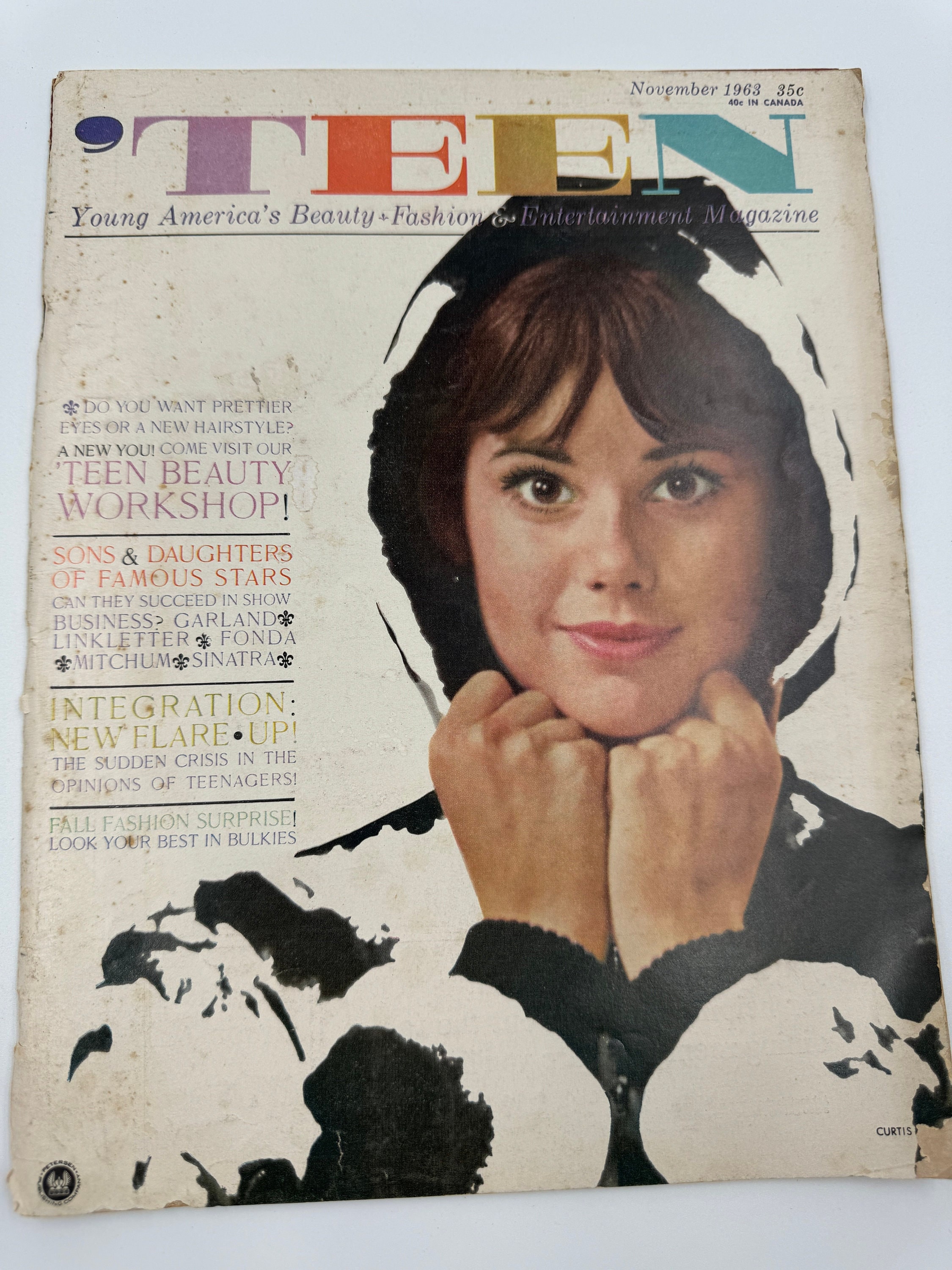 NOVEMBER 1963 TEEN MAGAZINE Beauty Special, Fabulous Fashion and More ...