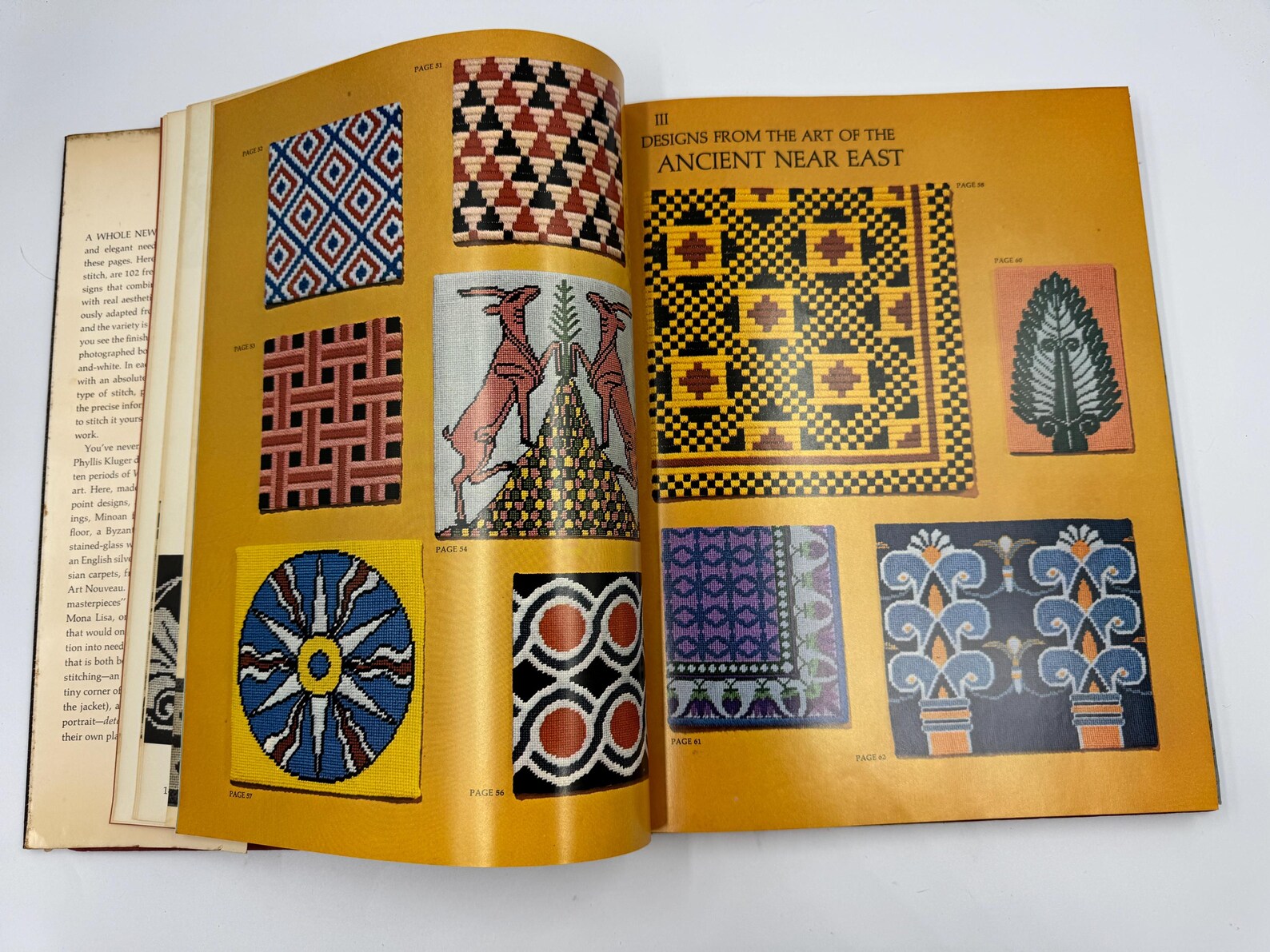 Needlepoint Gallery Patterns From the Past 1975 Phyllis Kluger Vintage ...