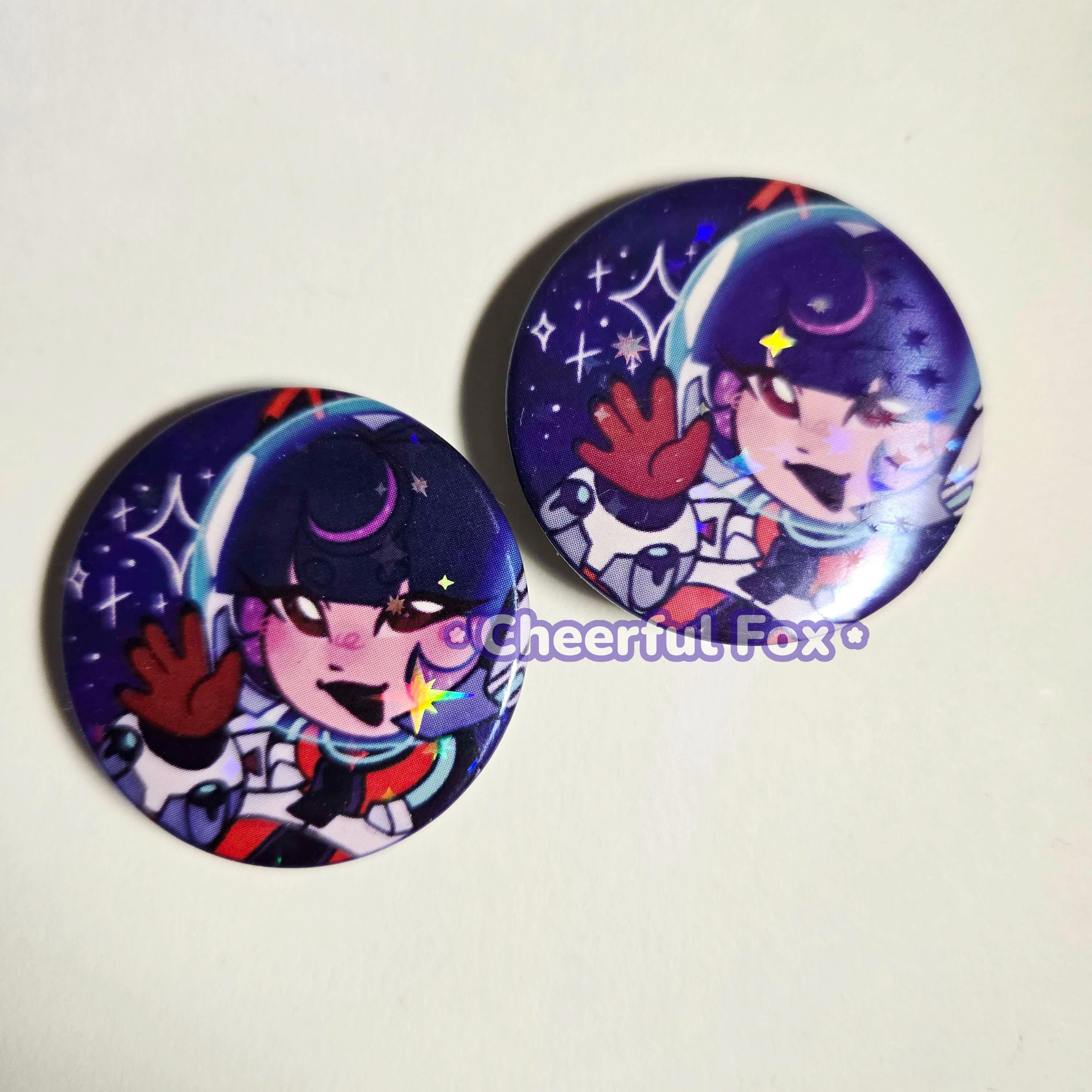 Waving Juno Holographic Button Pins [overwatch] - Etsy