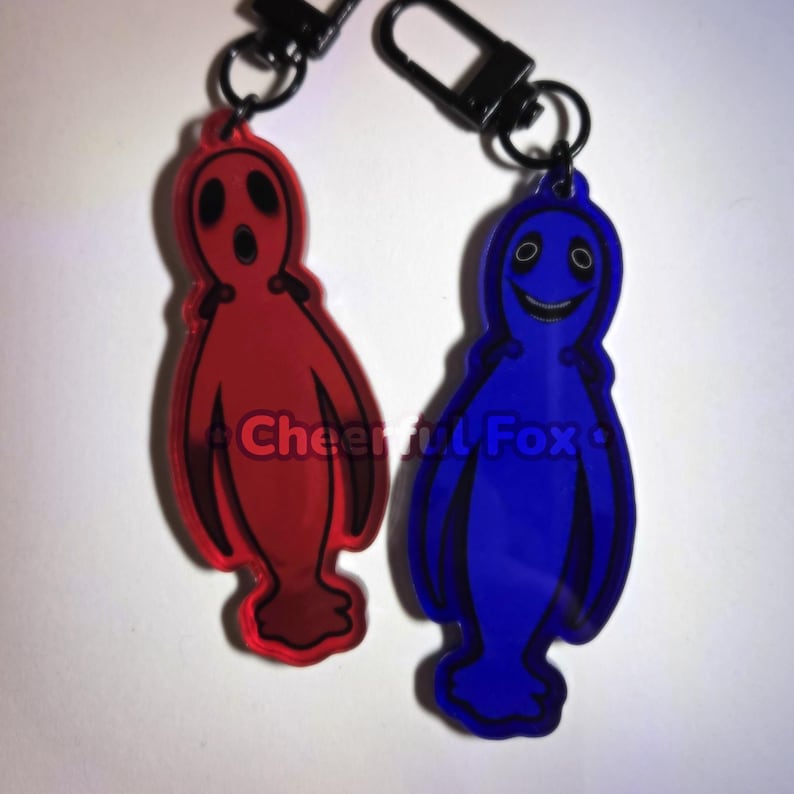 Imaginary Friend Keychain [roblox Pressure] - Etsy