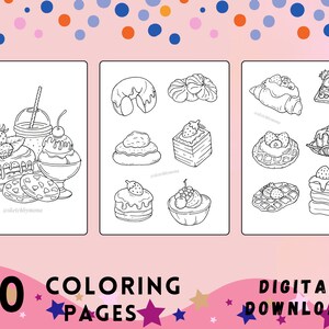 Printable Coloring Pages, Single Doodle, Digital Coloring Sheets - Etsy