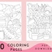 Printable Doodle Coloring Pages, Cute Coloring Sheets for Relaxing ...