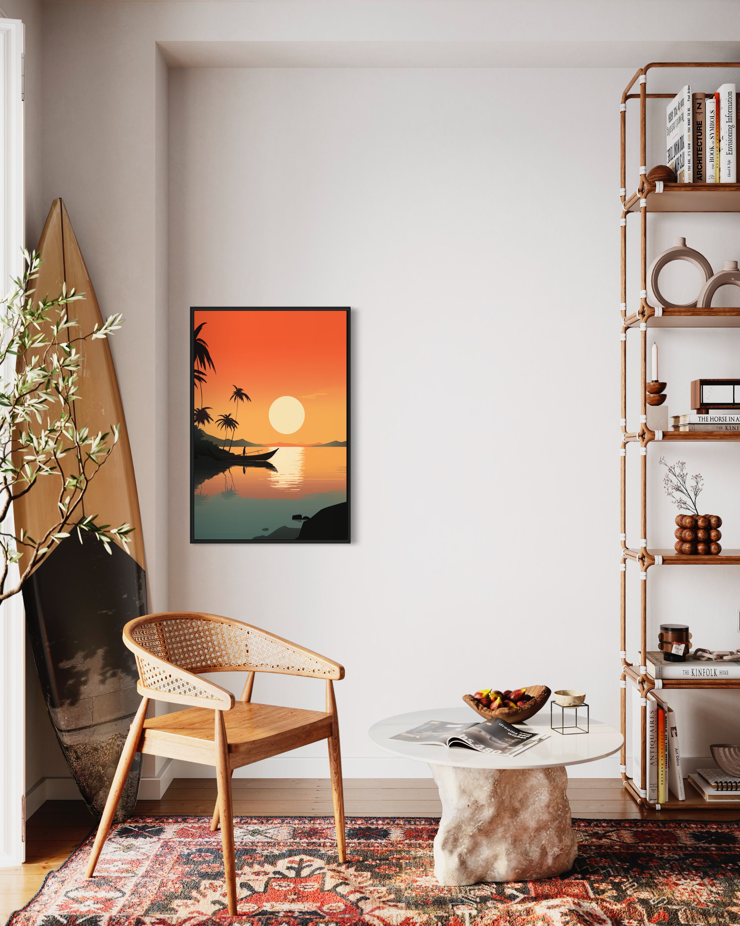 BANGKA SUNSET | Philippines | Filipino Wall Art | Philippines Art ...