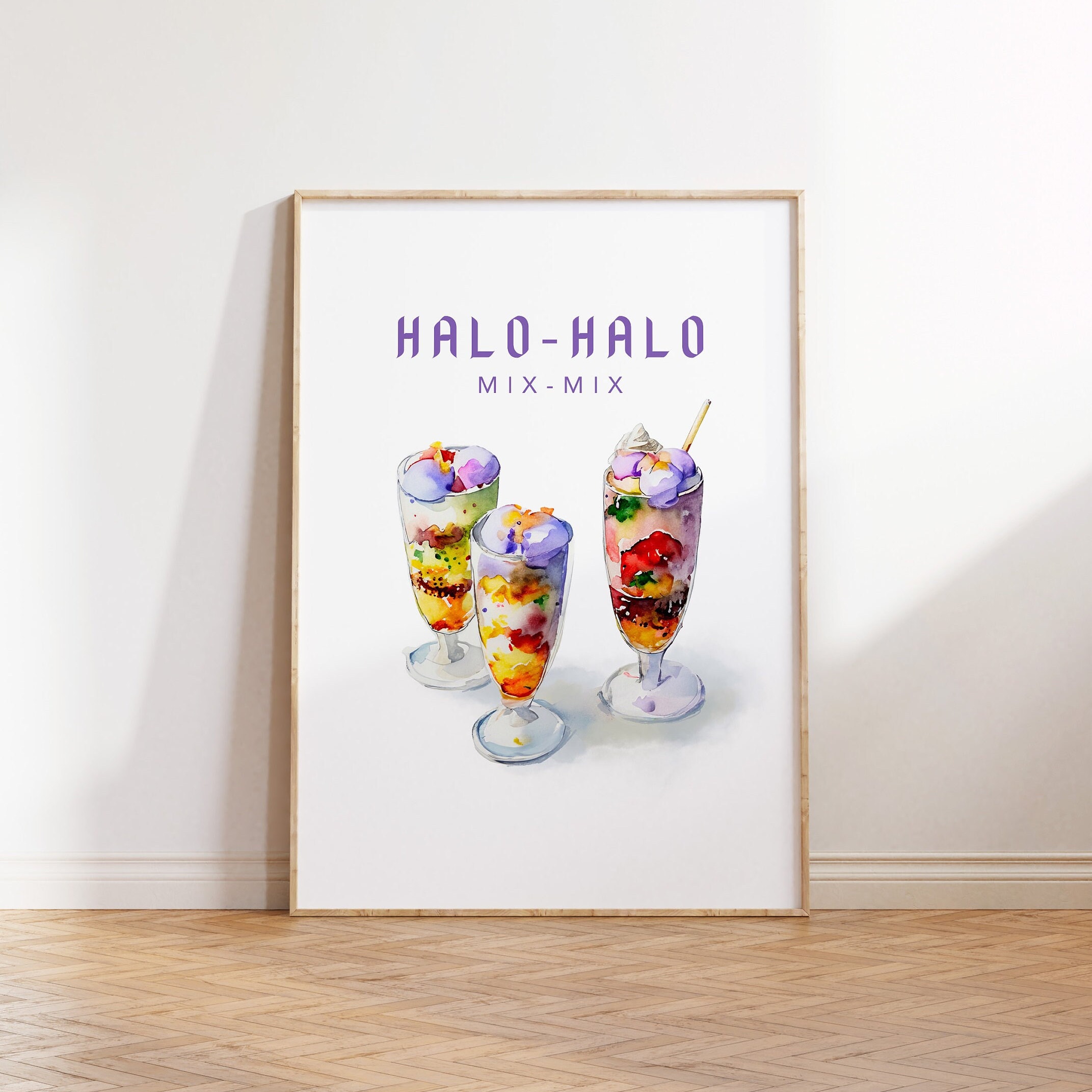 HALO HALO | Filipino Dessert | Philippines Dessert | Philippines Art ...