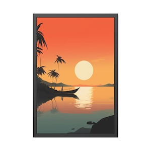 BANGKA SUNSET | Philippines | Filipino Wall Art | Philippines Art ...
