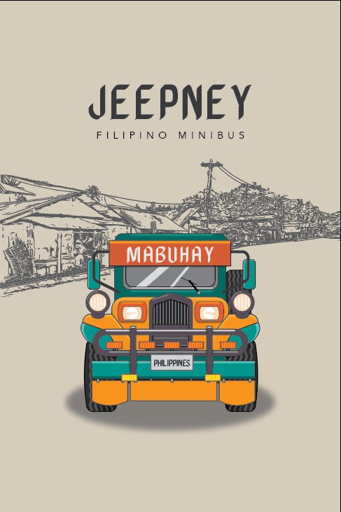 JEEPNEY | Filipino Art | Philippines Poster | Philippines Wall Art - Etsy