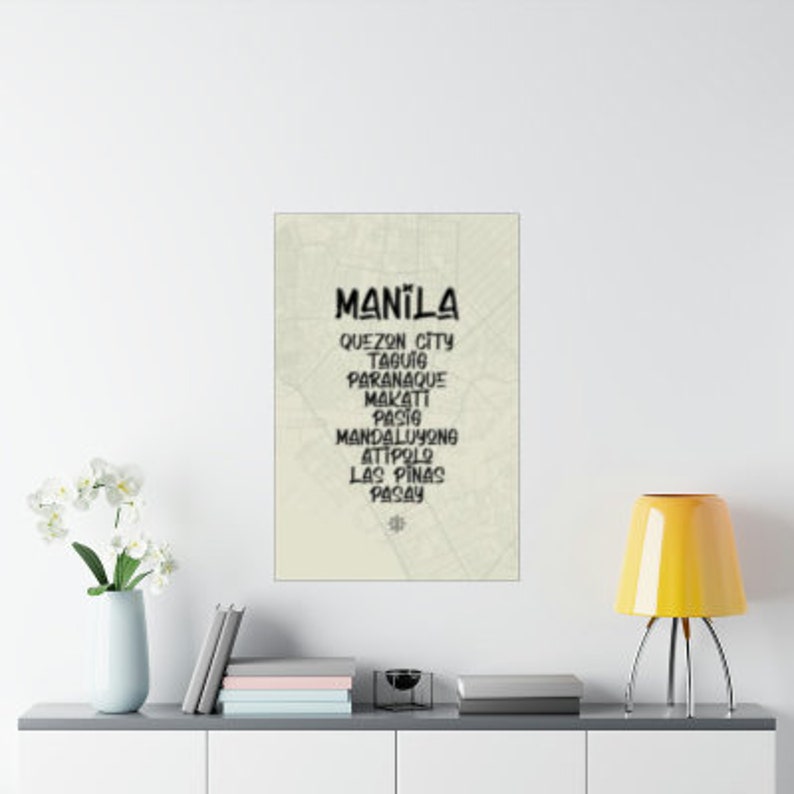 ROLL CALL - Manila | Filipino Poster | Philippines Wall Art | Gift ...