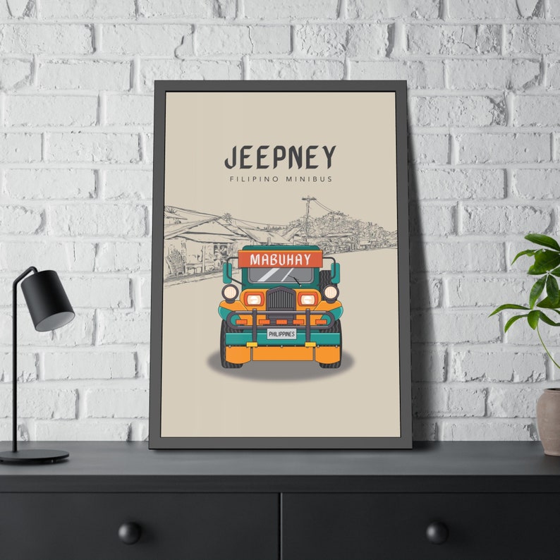 JEEPNEY Filipino Art Philippines Poster Philippines Wall - Etsy