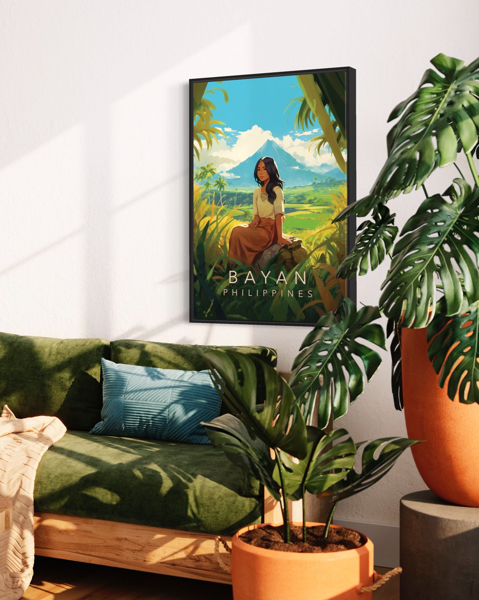 Bayan| Filipino Art | Philippines Art | Philippines Wall Art L Filipino ...