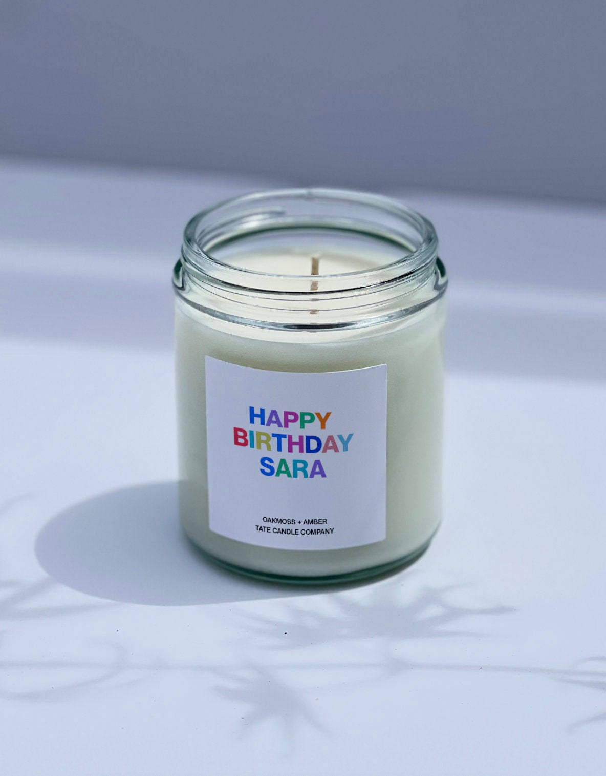 Happy Birthday [name] Candle | Custom Birthday Gift | Favor - Etsy