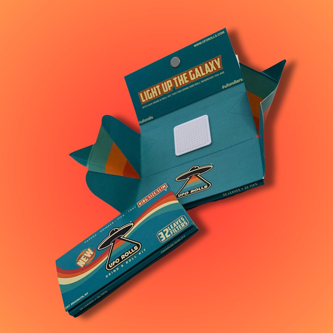 2 Packs of Grind & Roll Kits Includes Grinder, Tray, Papers, Filters - Etsy