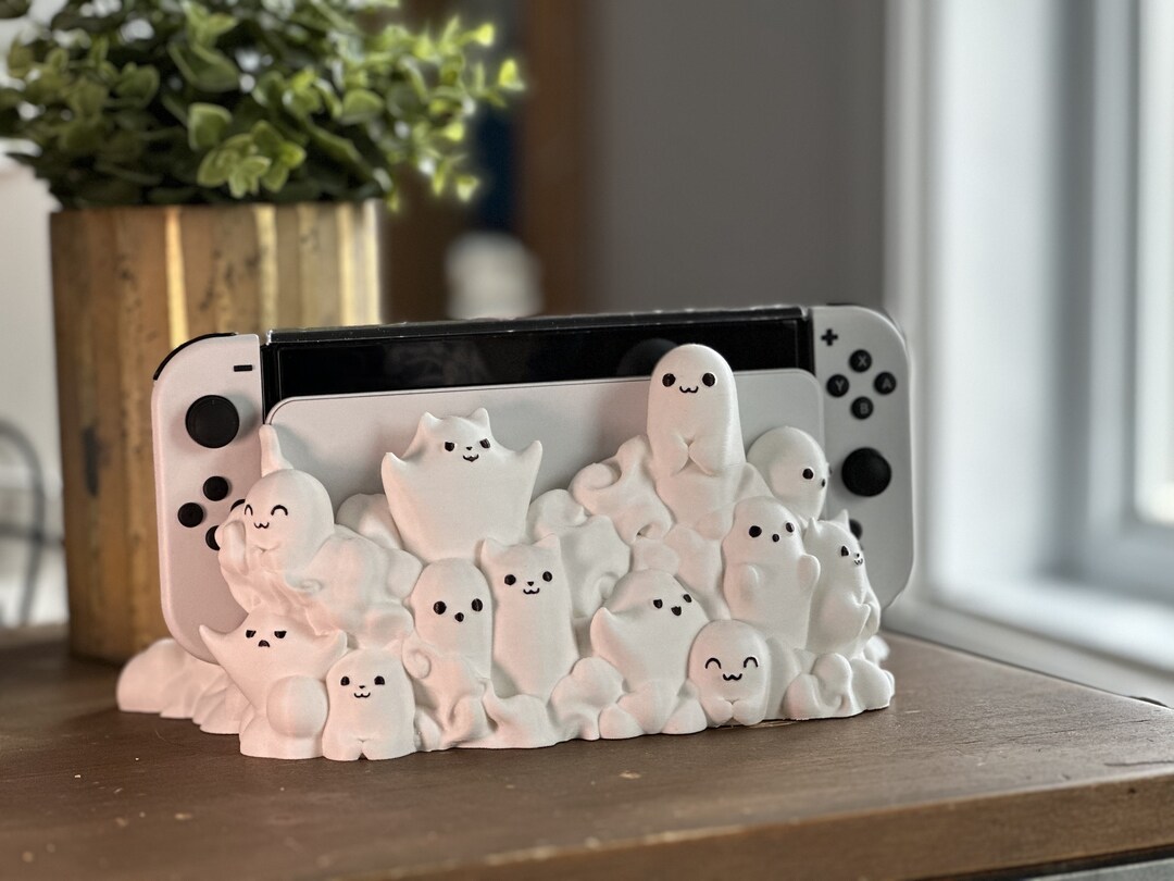 Nintendo Switch Ghost Dock, Switch Cloud Stand, Switch Ghost Accessory ...