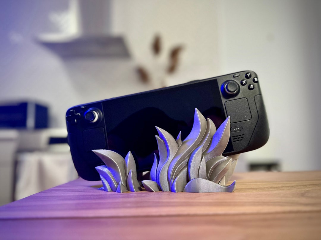 Flame Steamdeck Stand, Custom Steamdeck Dock, Video Game Console Dock ...