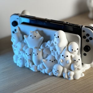 Nintendo Switch Ghost Dock, Switch Cloud Stand, Switch Ghost Accessory ...