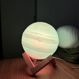 NASA Space Planet Lamps, Multi-color Moon, Saturn, Pluto, Earth, Sun ...
