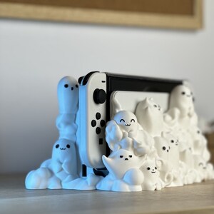 Nintendo Switch Ghost Dock, Switch Cloud Stand, Switch Ghost Accessory ...