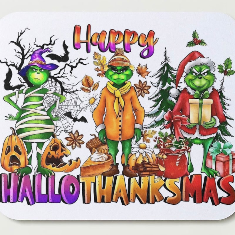 Grinch Computer Decor - Etsy