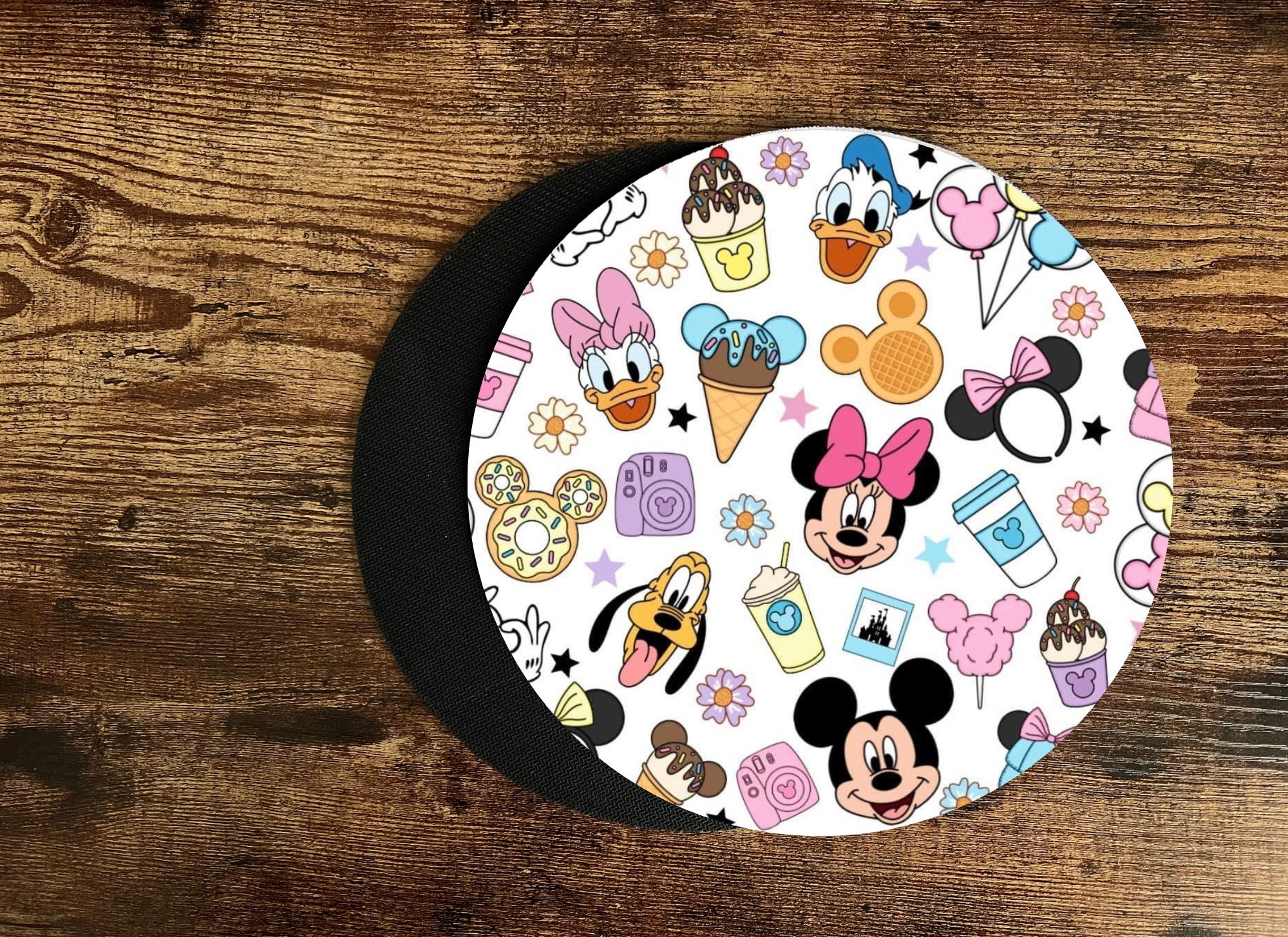 Disney Characters Mouse Pad / Disney / Mickey / Mini Mouse / Donald ...
