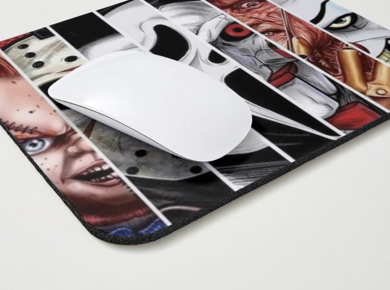 Halloween Horror Characters Mouse Pad: Fall Office Decor - Etsy