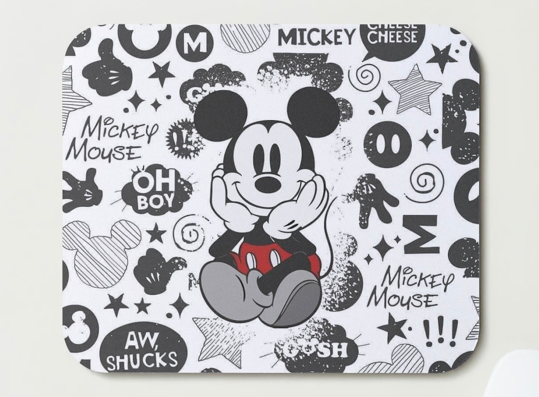 Mickey Mouse / Disney / Mickey Mouse Pad / Cute Mouse Pad / Gift for ...