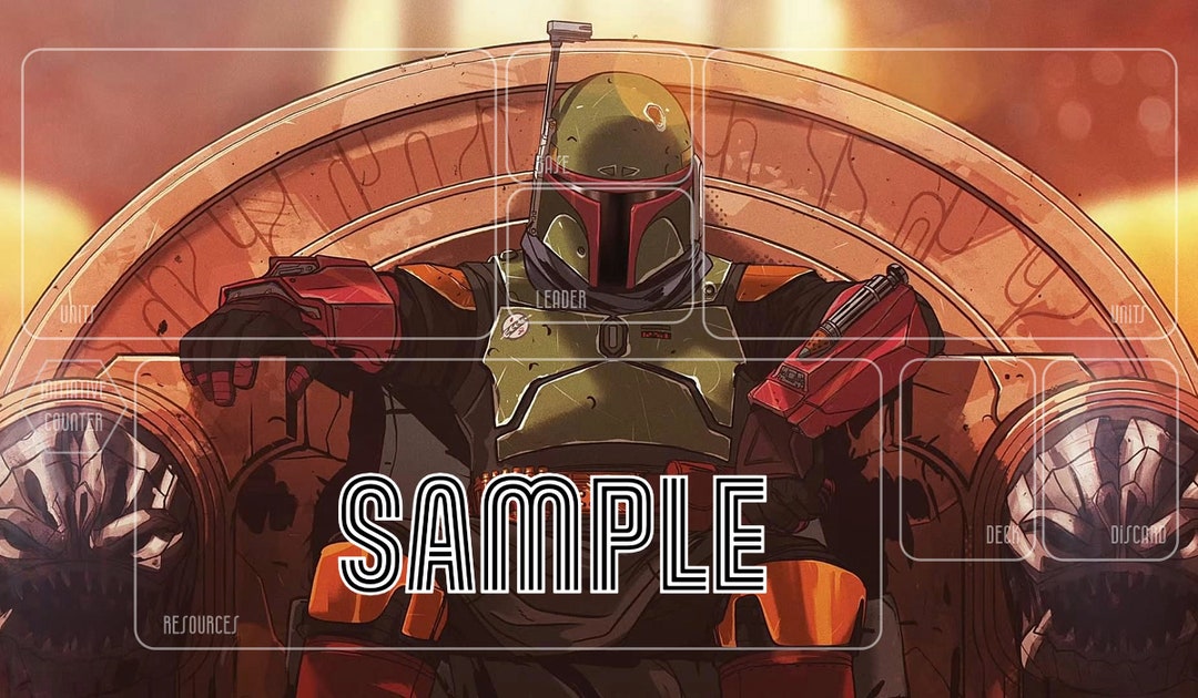 Boba Fett Star Wars UNLIMITED Mat. - Etsy