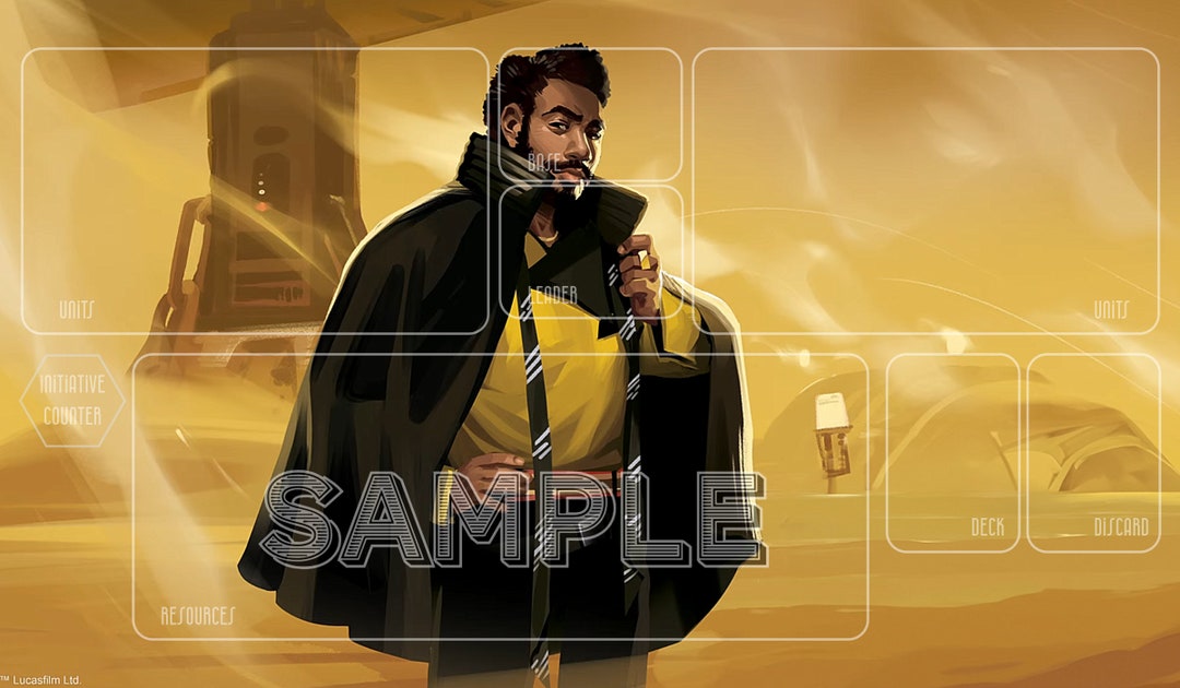 Lando Star Wars UNLIMITED Mat. - Etsy