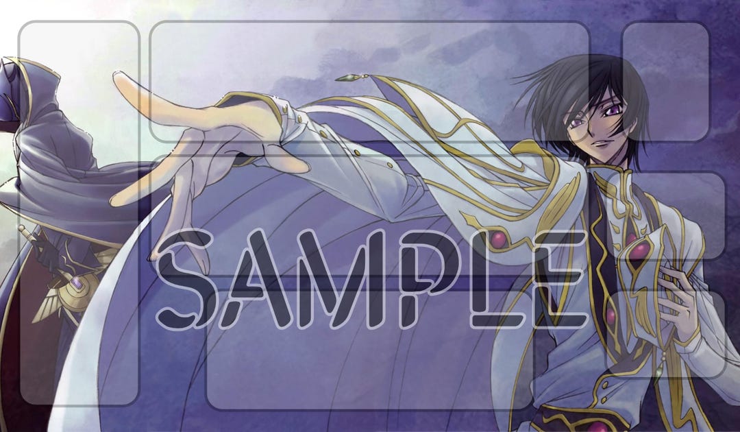 UNION ARENA Code Geass Custom 24x14 Playmat - Etsy