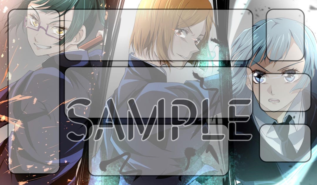 UNION ARENA Jujutsu Kaisen Custom 24x14 Playmat - Etsy