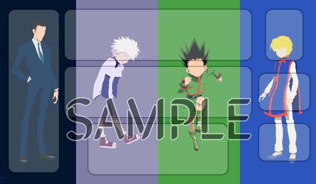 UNION ARENA Hunter X Hunter Custom 24x14 Playmat - Etsy