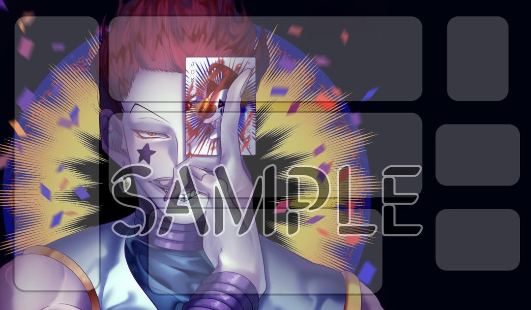 UNION ARENA Hunter X Hunter Custom 24x14 Playmat - Etsy