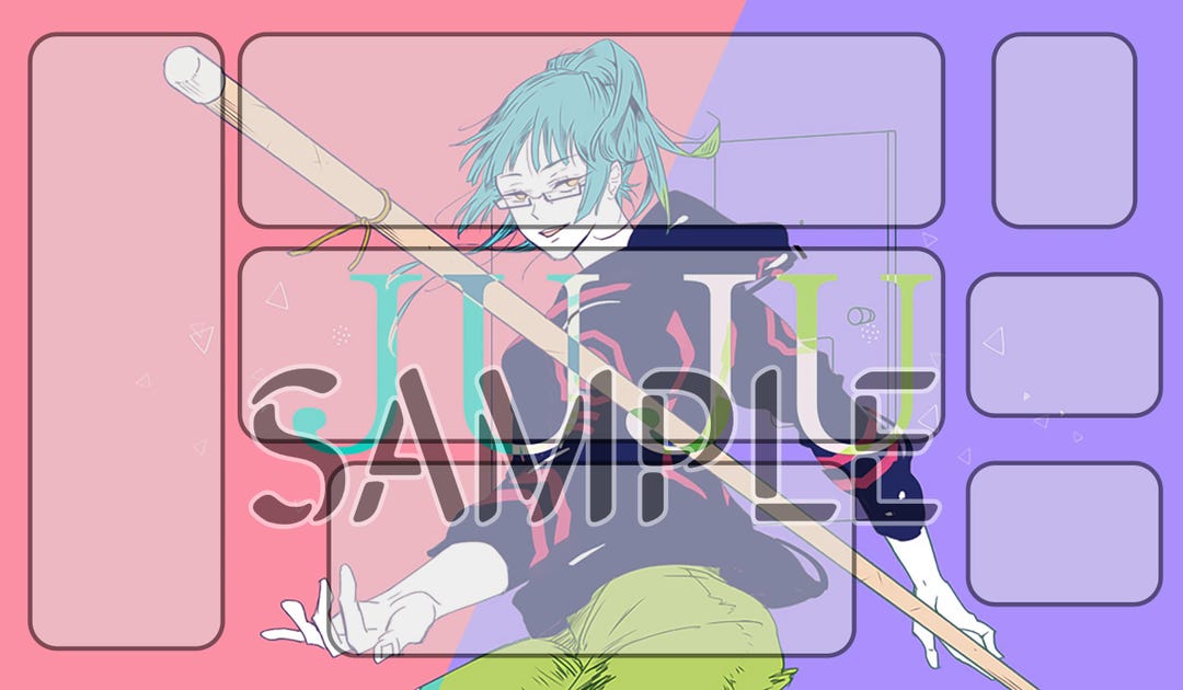 UNION ARENA Jujutsu Kaisen Custom 24x14 Playmat - Etsy
