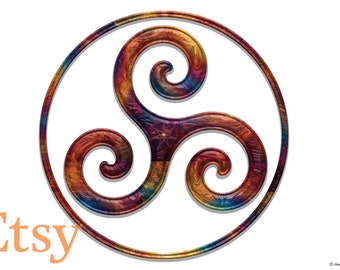 Triskelion Design SVG Instant Download, PDF, PNG, Digital Download - Etsy