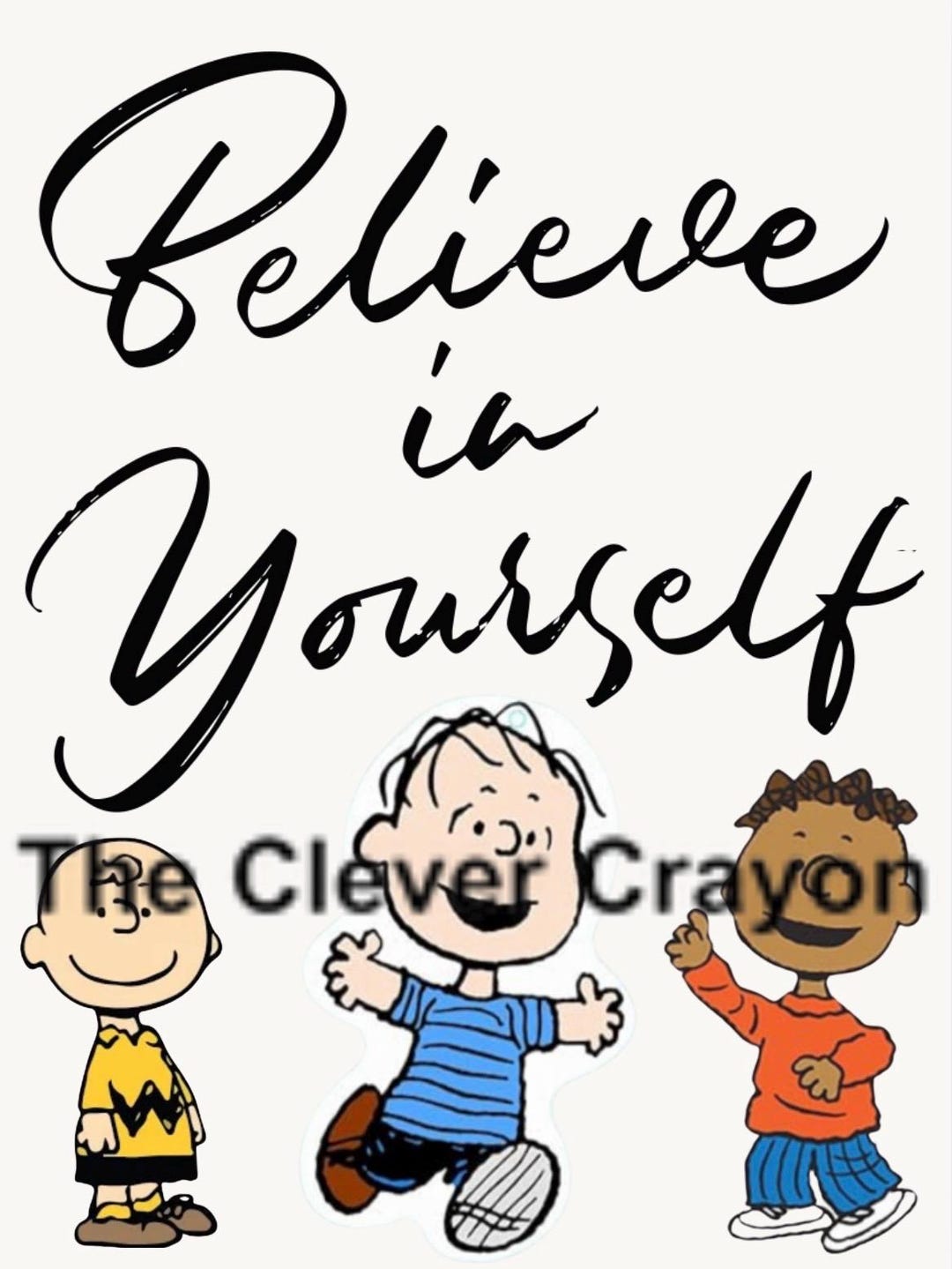 Charlie Brown Motivational Posters|the Peanuts|snoopy SVG| Motivational ...