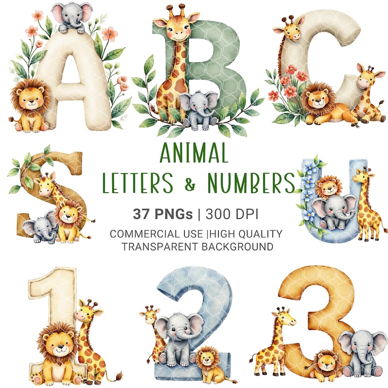 Watercolor Letters - Etsy UK