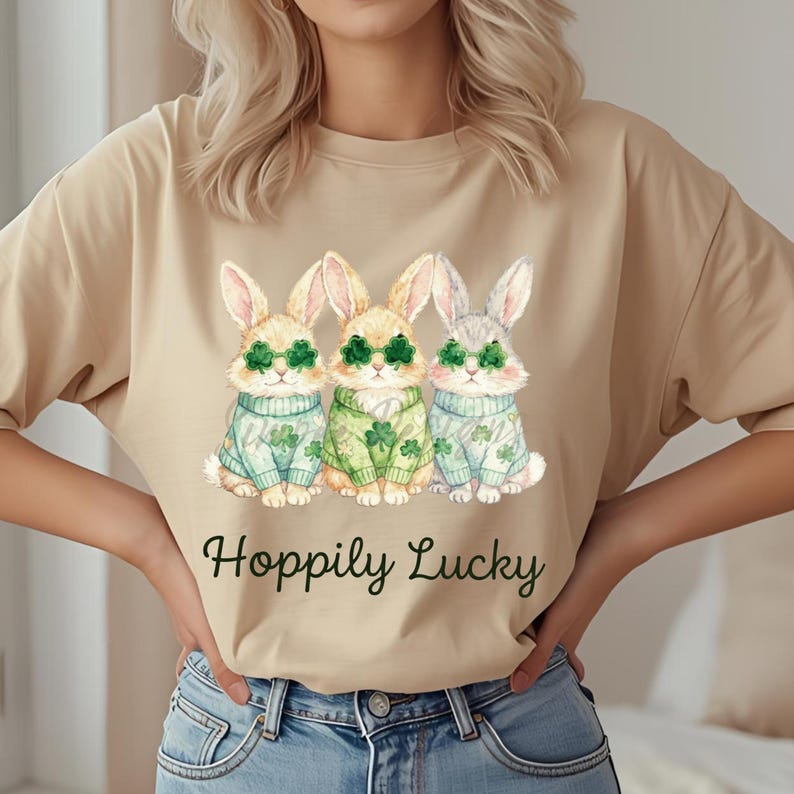 St. Patrick's Bunnies PNG | Sublimation Design | Digital Downloads - Etsy