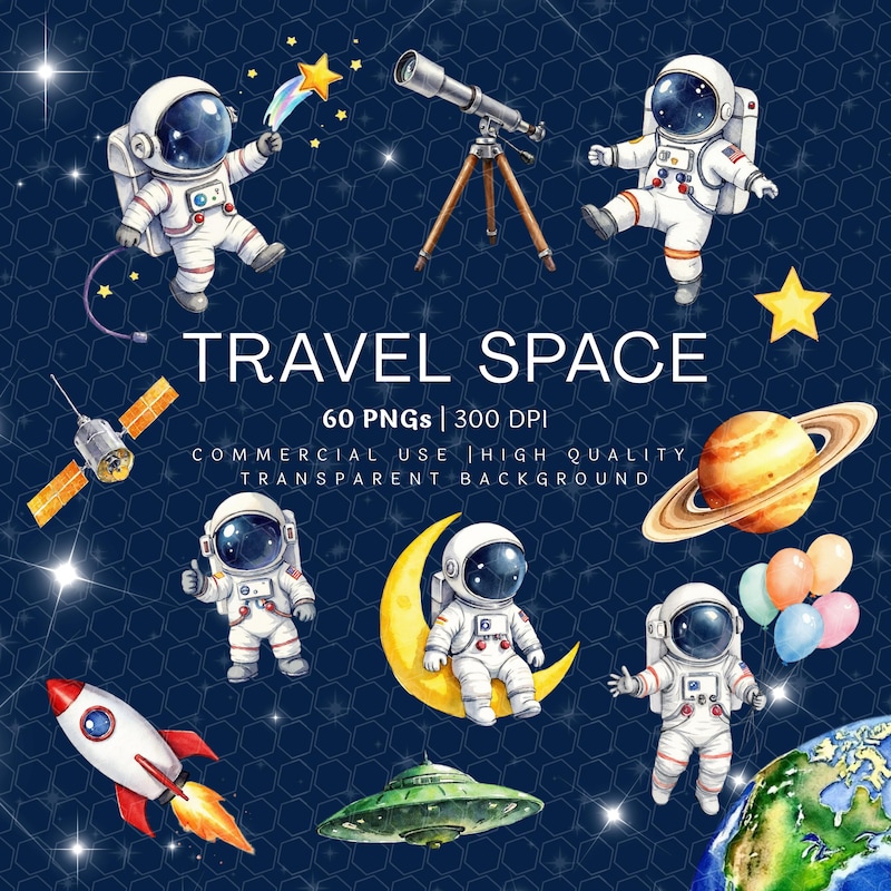 Outer Space Art - Etsy