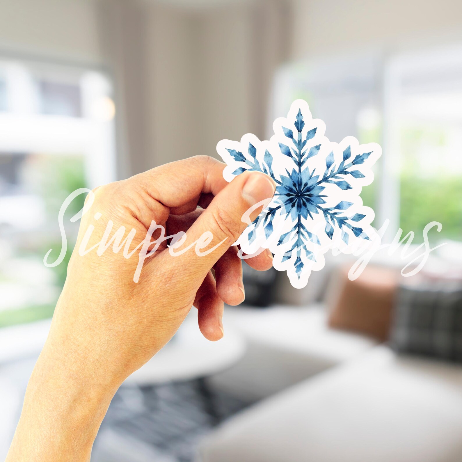 Blue Christmas Clipart Bundle | Santa PNG | Winter Holiday Clipart ...