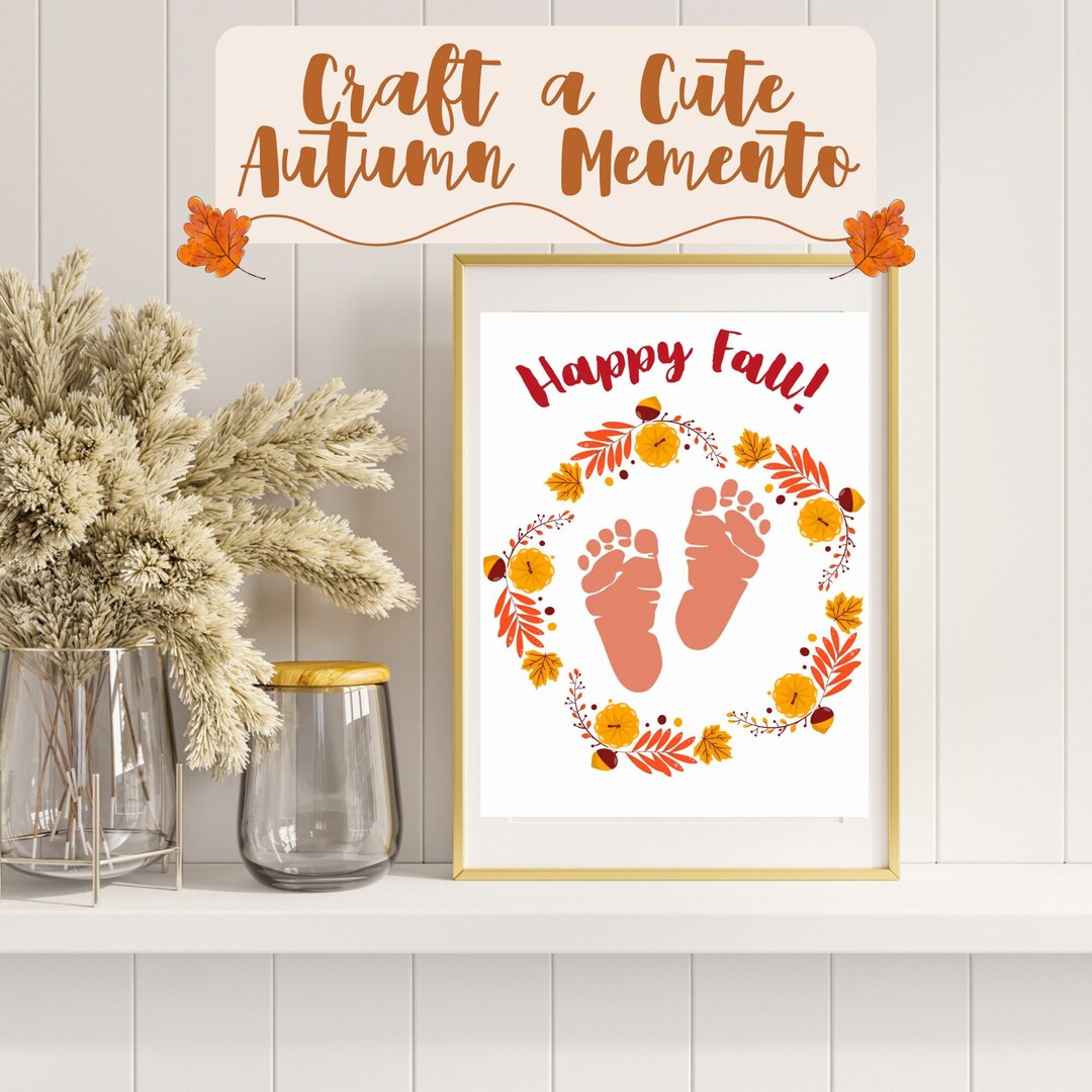 Fall Handprint Craft | Autumn Handprint Art | Fall Keepsake | Fall ...