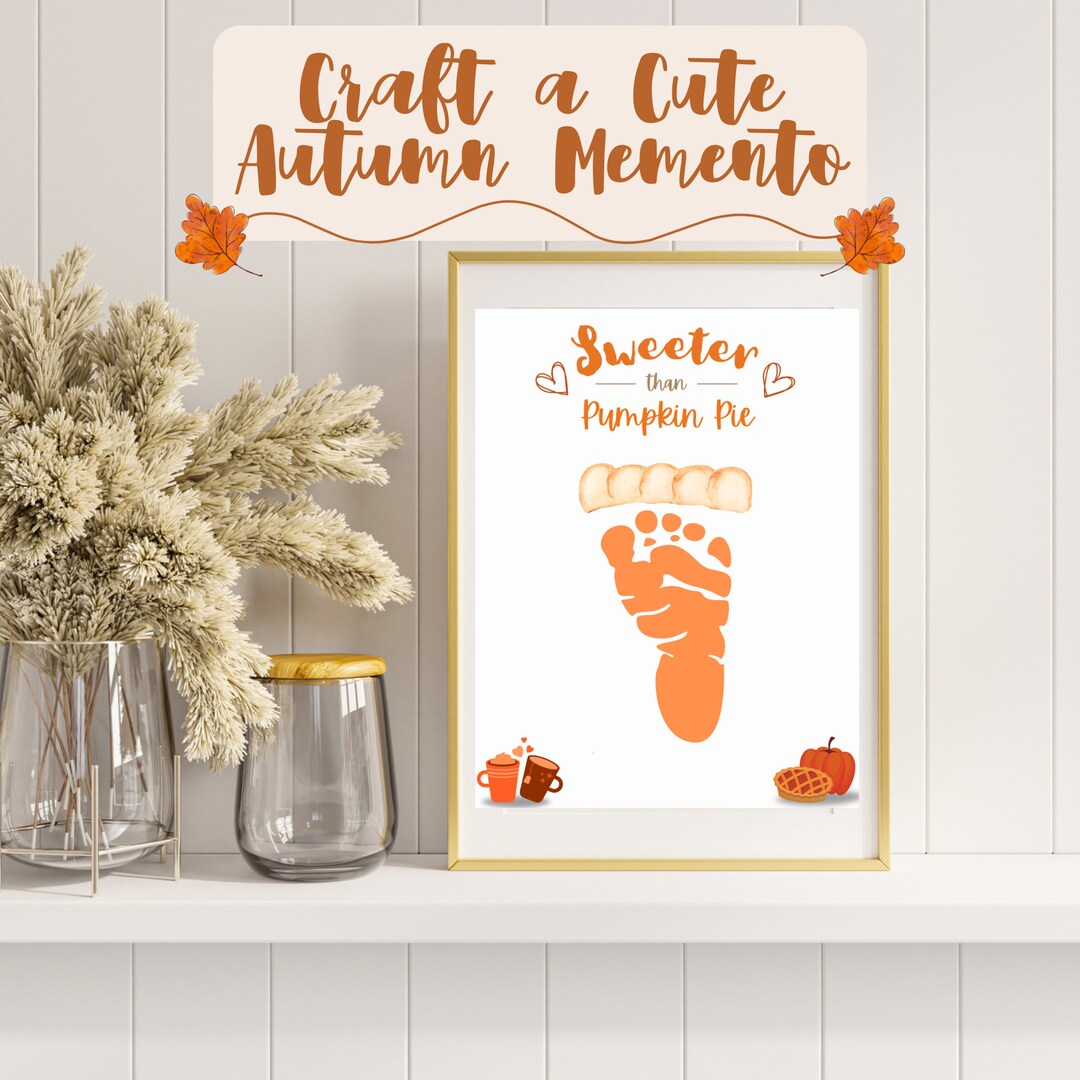 Fall Handprint Craft | Autumn Handprint Art | Fall Keepsake | Fall ...