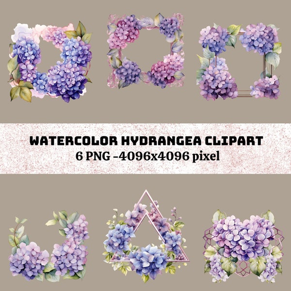 Hydrangea Purple - Etsy