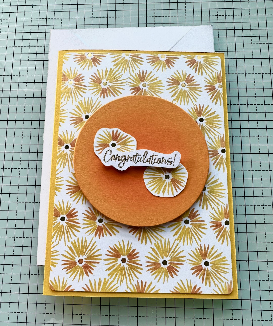 Congratulations Handmade Card (A7) - Etsy