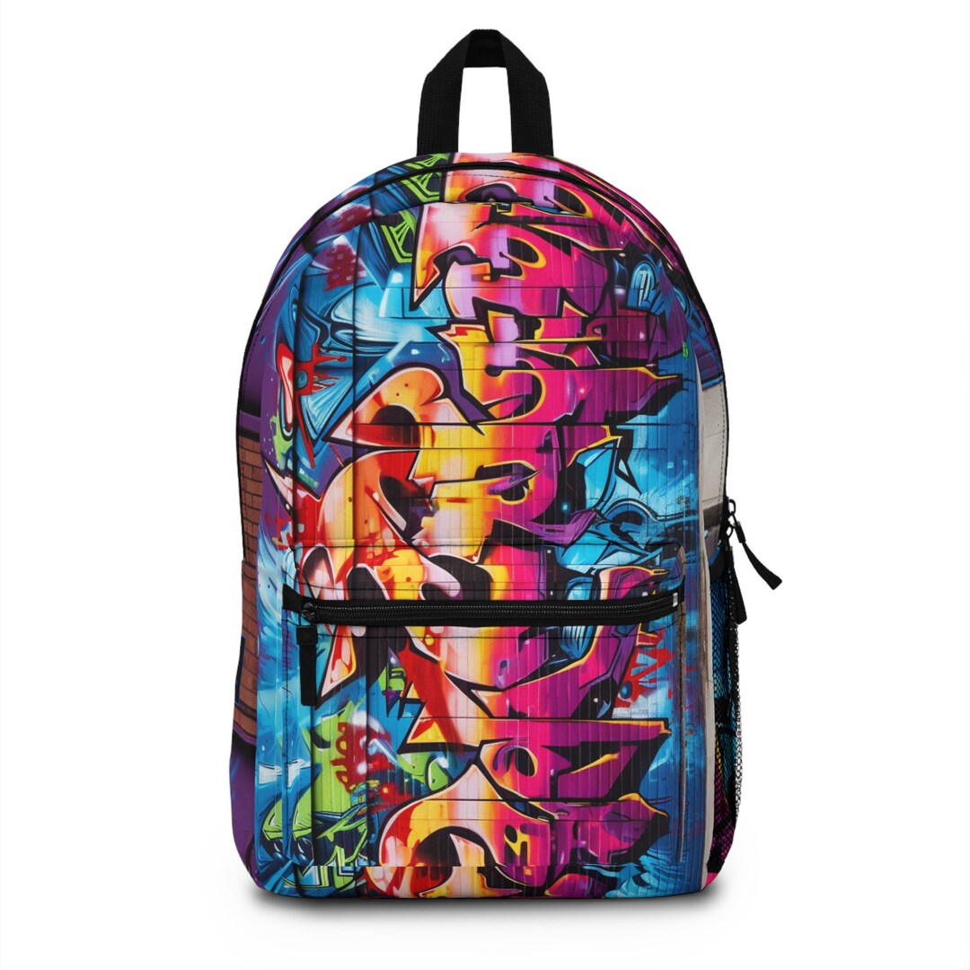 Graffiti Inspired Individuality Backpack - (illy) - Etsy