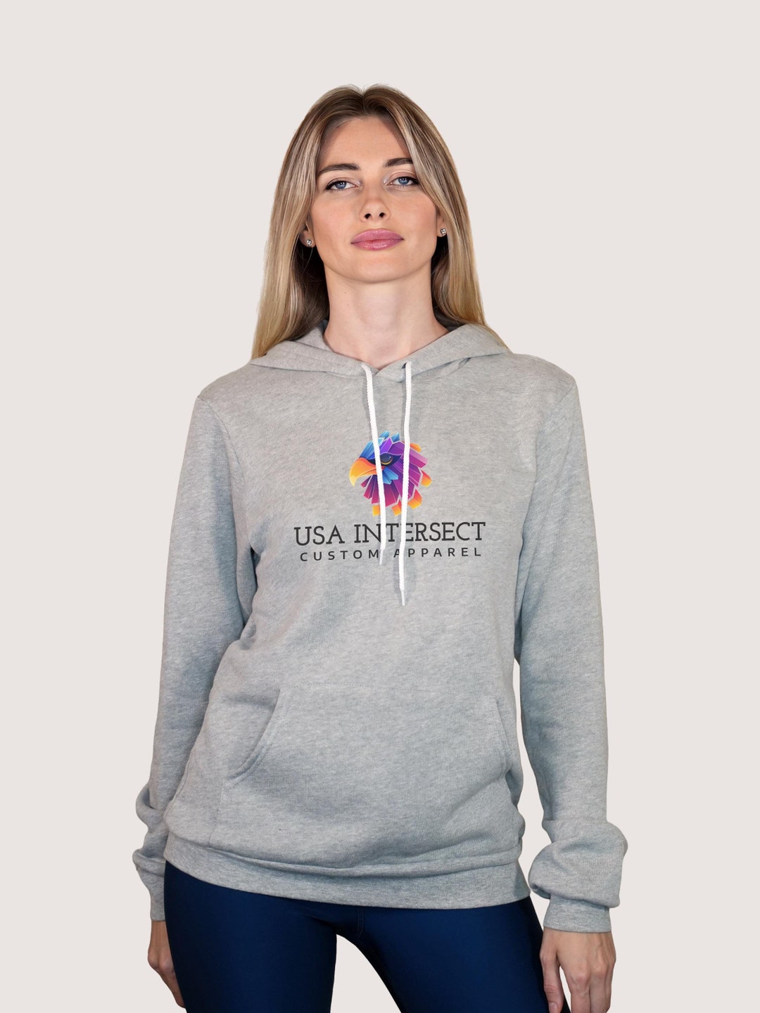 Custom Unisex Hoodie | Personalized Text Hoodie | Custom Logo Hoodie ...