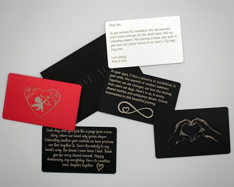 Custom Engraved Metal Wallet Card | Personalized Wallet Insert | Custom ...