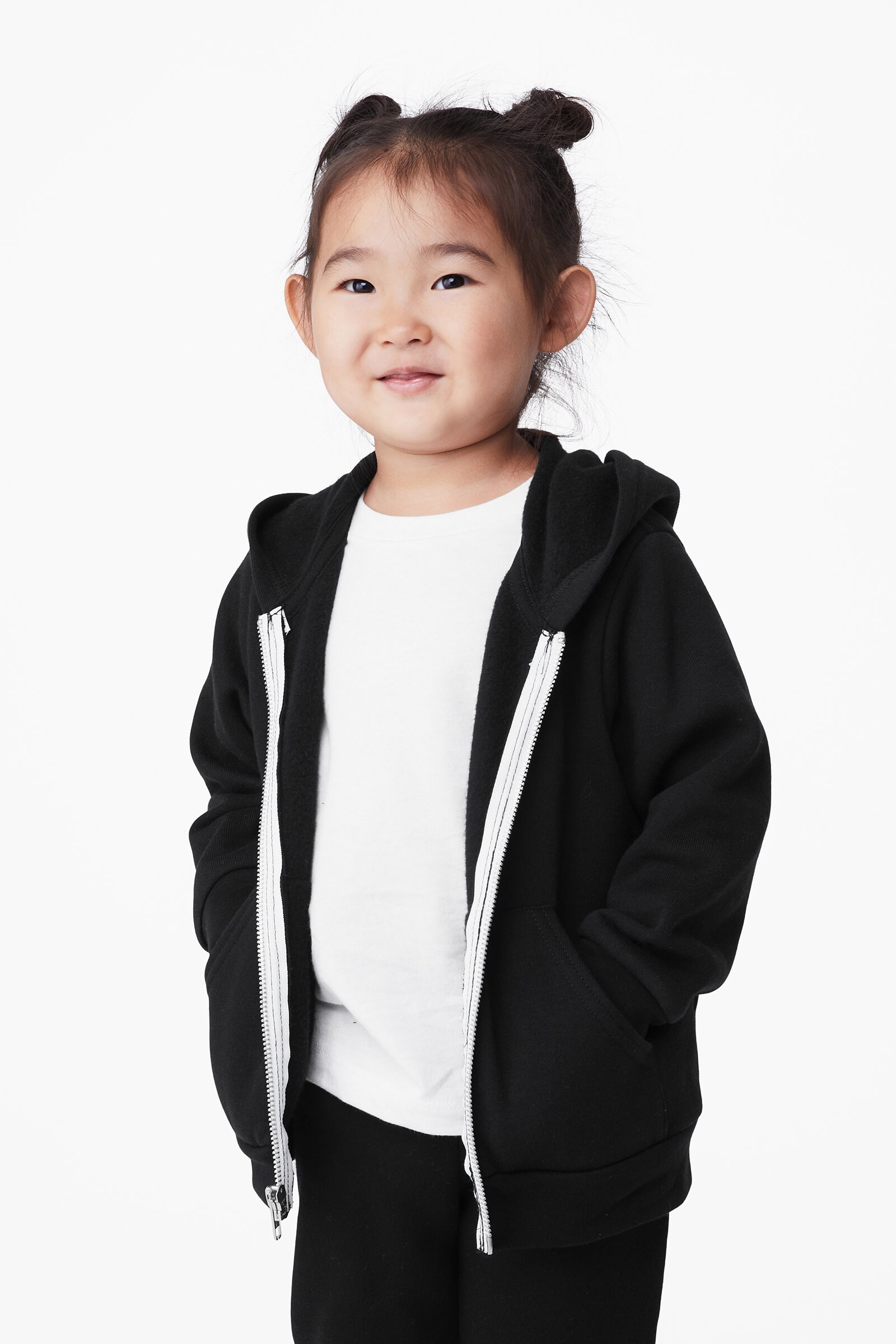 Custom Toddler Full-zip Hoodie | Personalized Kids Full Zip Hoodie ...
