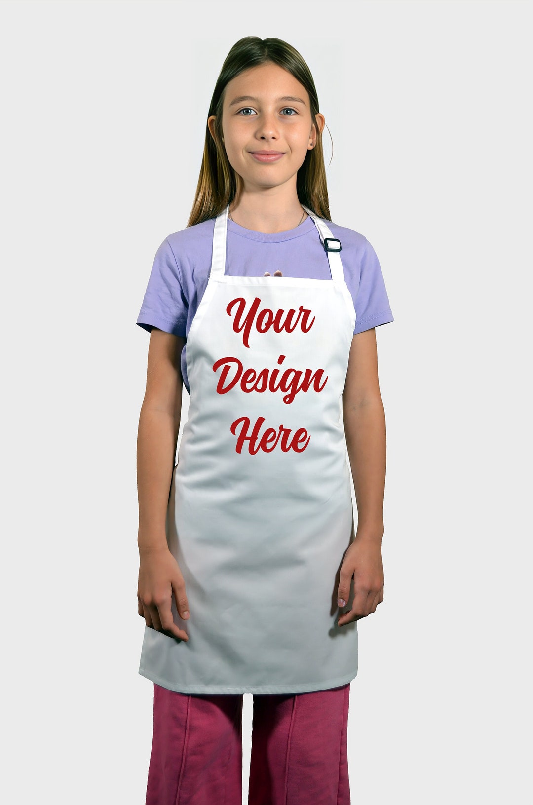 Custom Youth Apron Custom Kids Chef Apron Custom Kitchen Apron ...