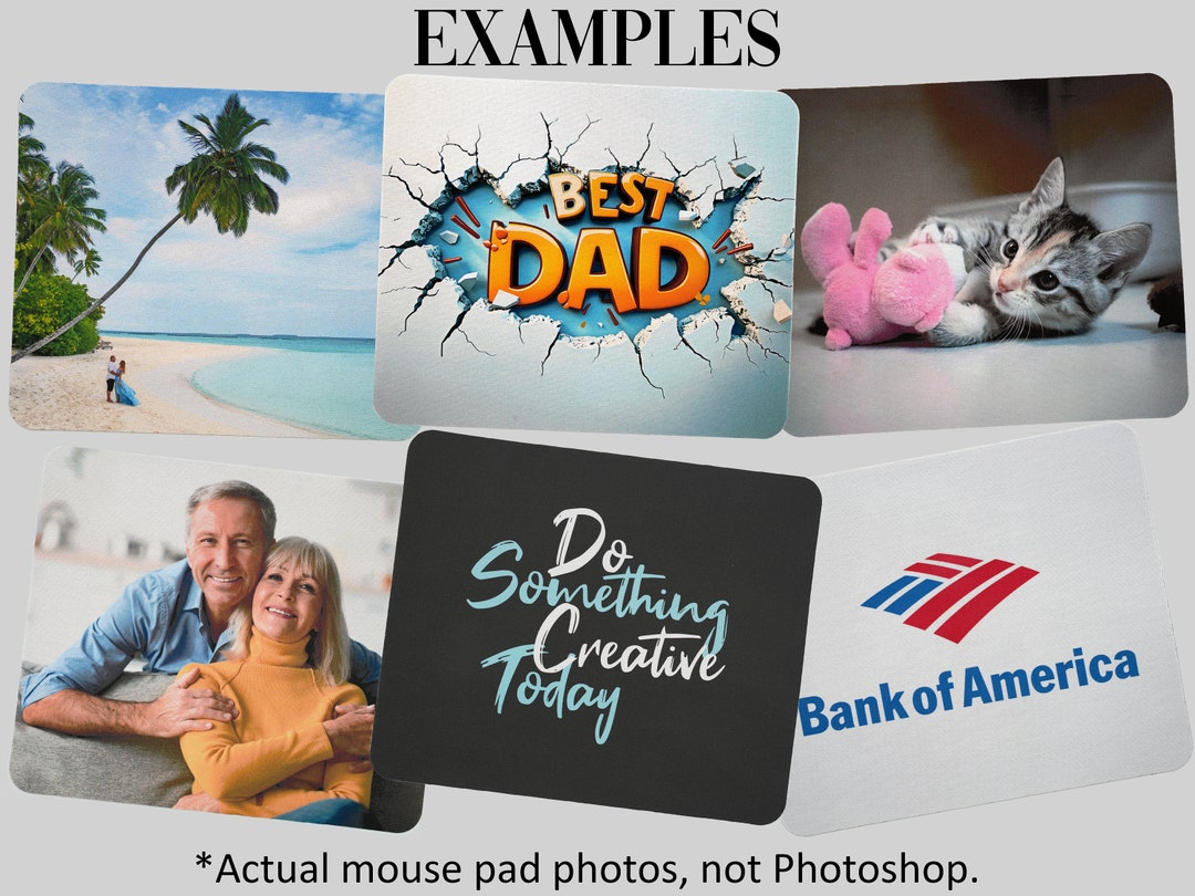 Custom Mouse Pad | Personalized Mouse Pad | Photo Mousepad | Logo Mouse ...