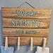 Lost Socks Sign 4 Types of Wood Finish - Etsy